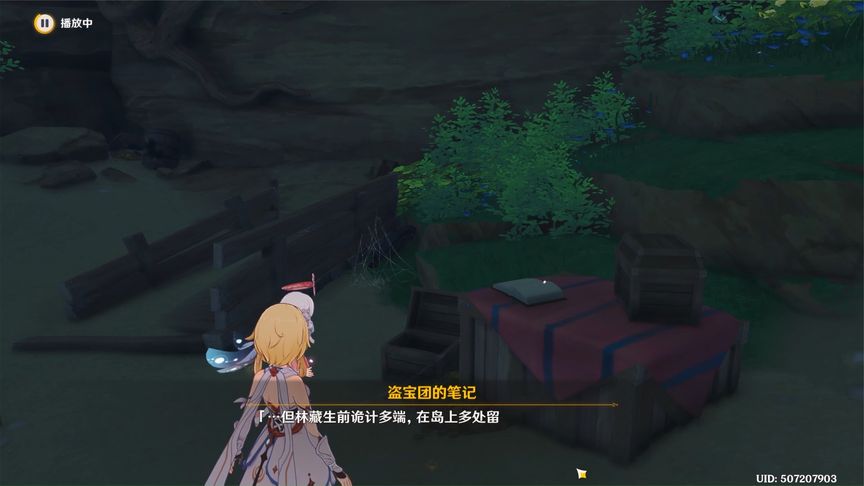 【原神2.1版】【稻妻攻略】【世界任务】【盗宝团笔记】