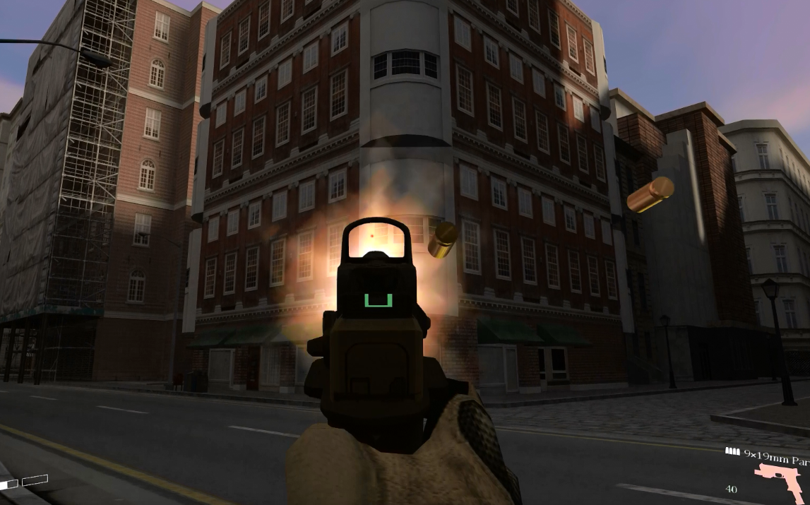 CS1.6/HL1模组《现代战争》模块化武器配件效果演示2019.01.21