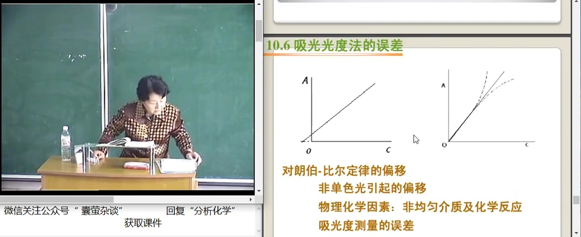 李静红 武汉大学 分析化学 上册 化学分析课件