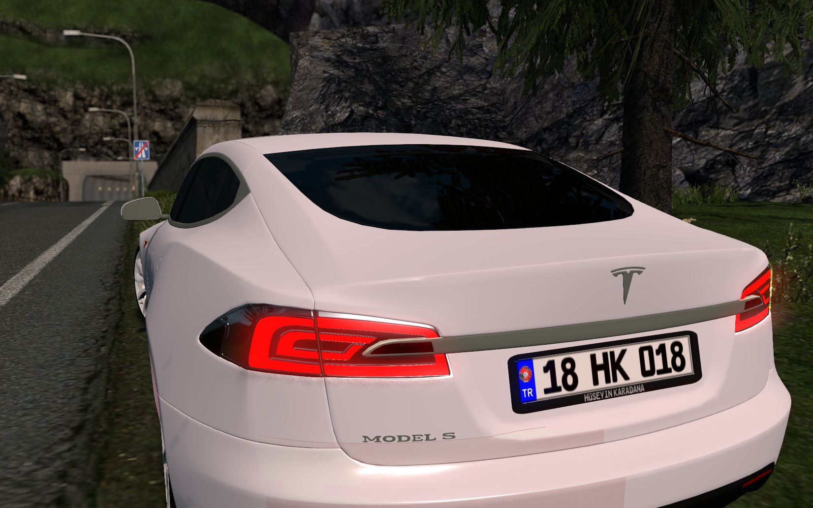 「欧洲卡车模拟/特斯拉」Tesla Model S