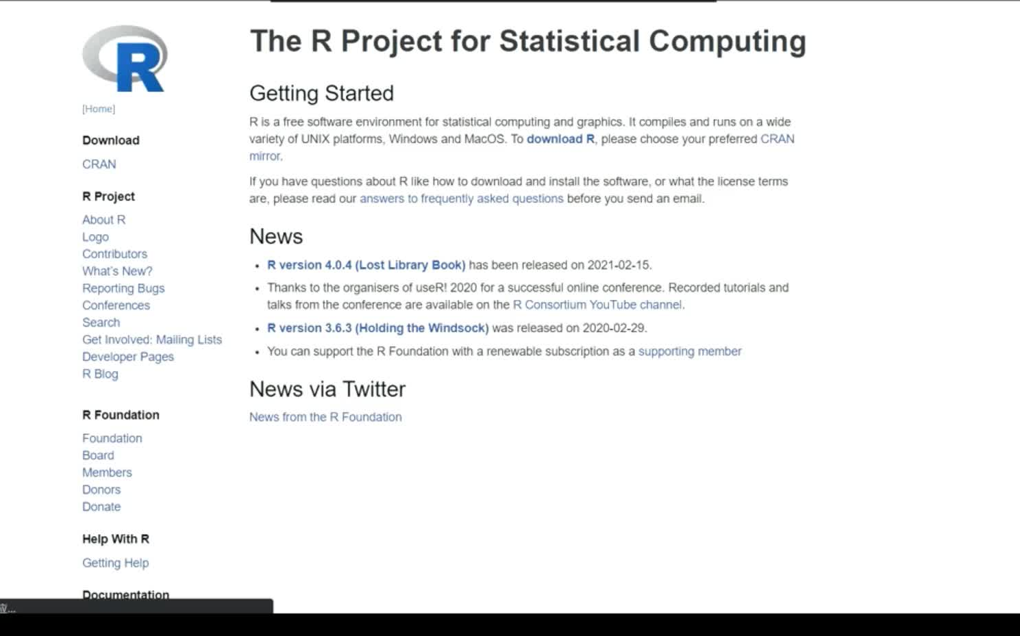 【R语言】R语言安装与环境配置