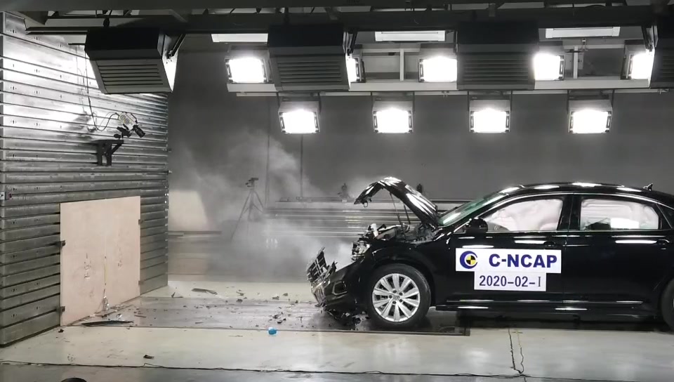 中保研之后 上汽大众2019款帕萨特 C-NCAP碰撞试验来了!