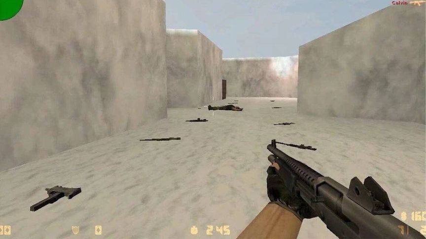 昨晚唯一一场有CS声音的录像,欢乐局,睡前最后一把放飞自我局