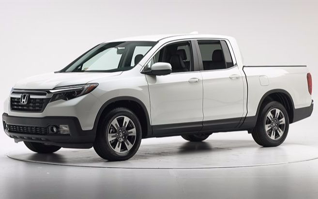 2017款 本田 Ridgeline 美国公路安全保险协会碰撞测试 25%正面偏置...