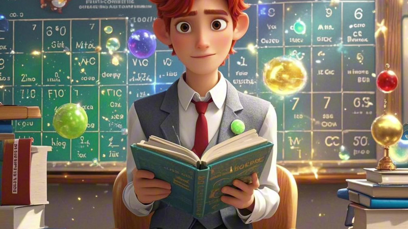 动画卡通Q版《元素周期表的奇妙之旅》化学学渣如何进化成学霸?