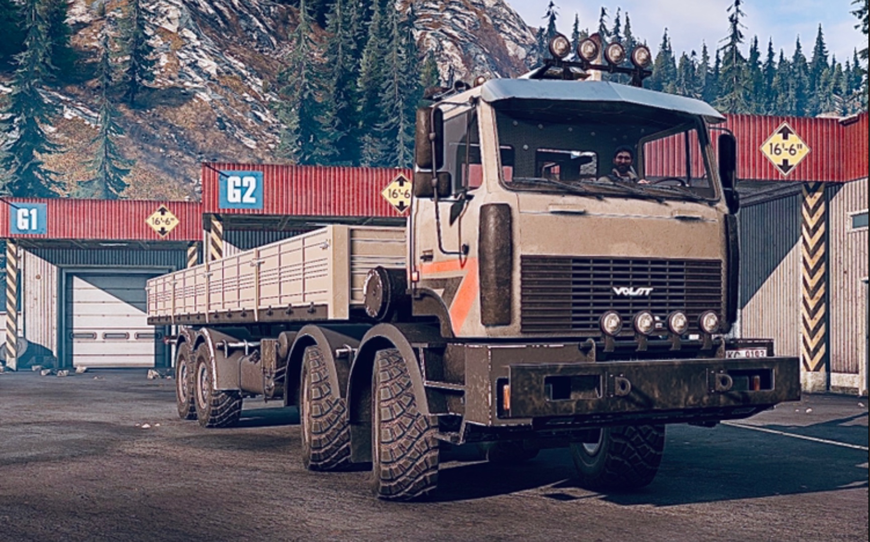 Snow Runner 模组车MZKT-65271 修桥任务