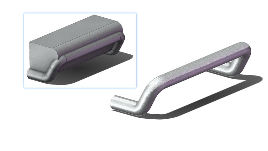 solidworks实体转换弯管