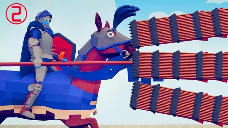 全面战争模拟器:骑兵vs超级射手②