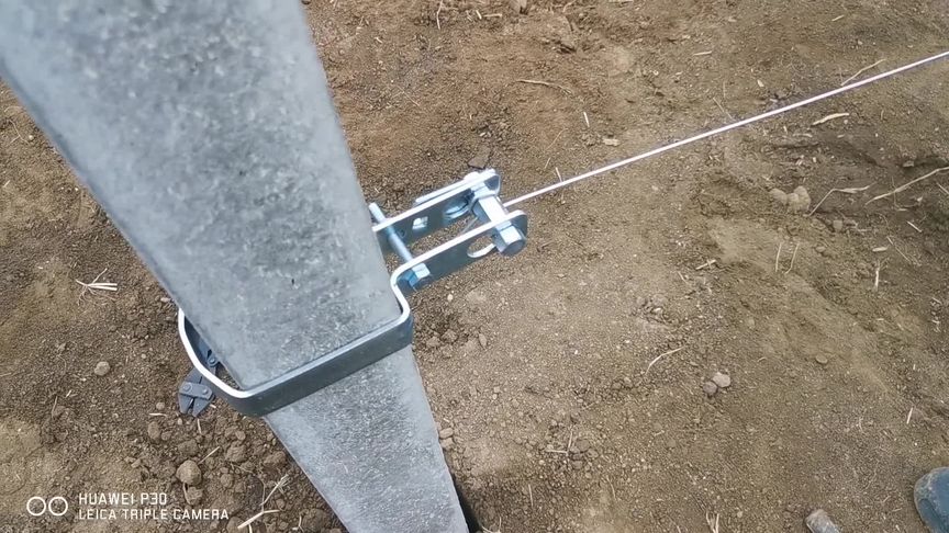 紧固器使用方法,简单防倒转,拉紧钢丝更轻松