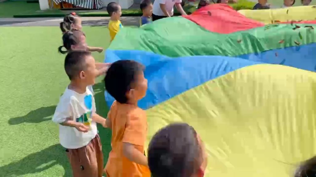 2023 09 08日。孩子幼儿园的一天