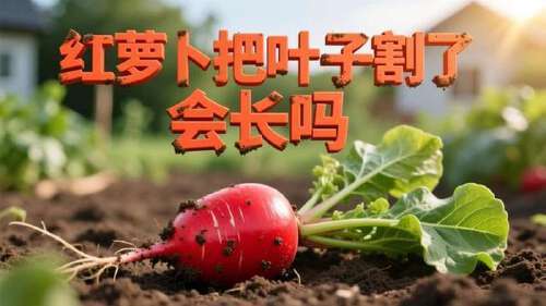 红萝卜割叶后竟能二次生长?揭秘惊人再生秘密!