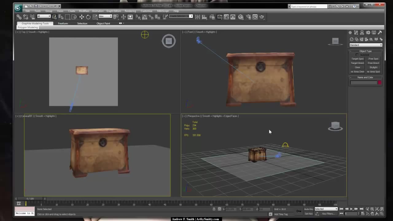 3dsMax中HDRI使用详解
