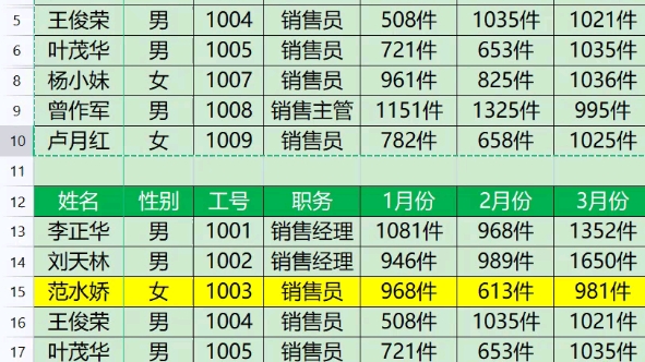 Excel 复制粘贴使用小技巧