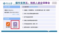《残疾人就业保障金申报表》操作视频