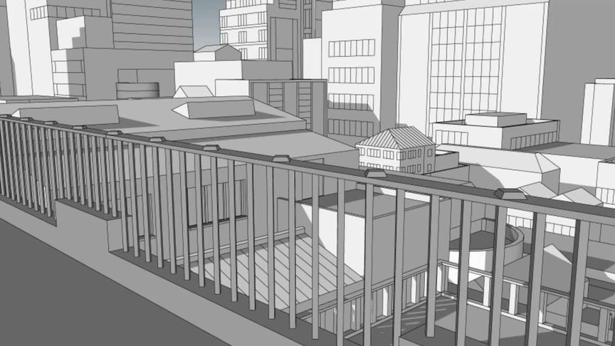 用草图大师软件制作个城市场景!绘制动漫场景用这种方式事半功倍