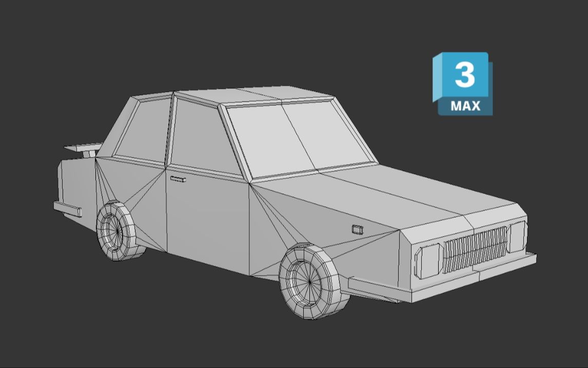 3dmax建模小技巧 | 教你快速制作小轿车模型 | 知了CG课堂