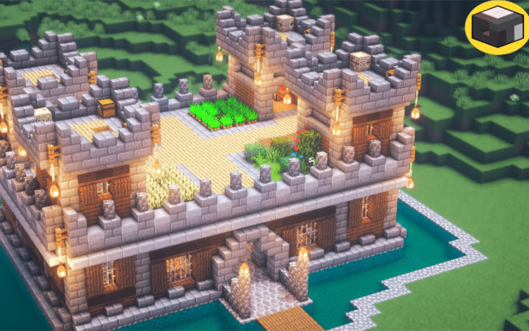 我的世界—小城堡(搬运)