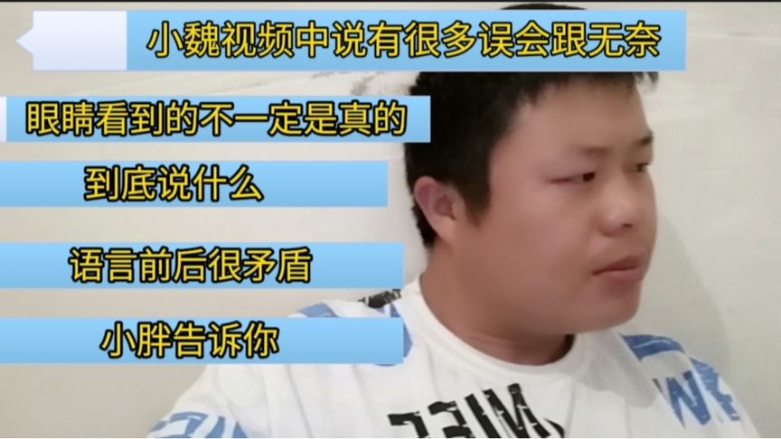 小魏说眼睛看到不一定为真是气话不是既定事实前后矛盾到底暗指啥