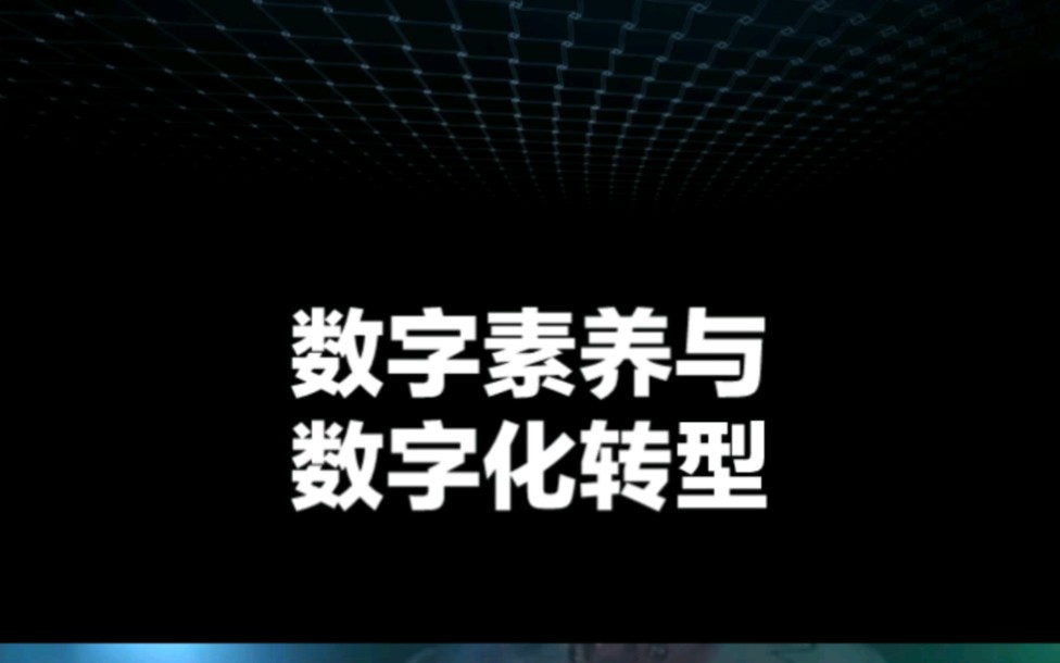 数字素养与数字化转型