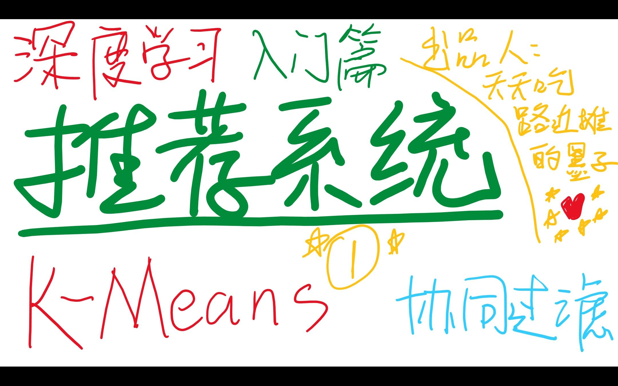 1.5.1-深度学习入门篇-推荐系统-K均值算法(K-Means)-协同过滤推荐