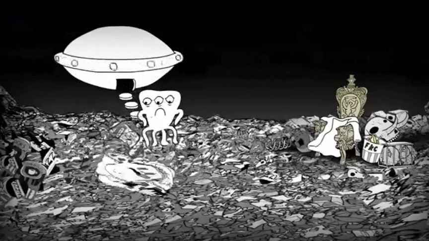 令人深思的环保动漫短片《MAN》