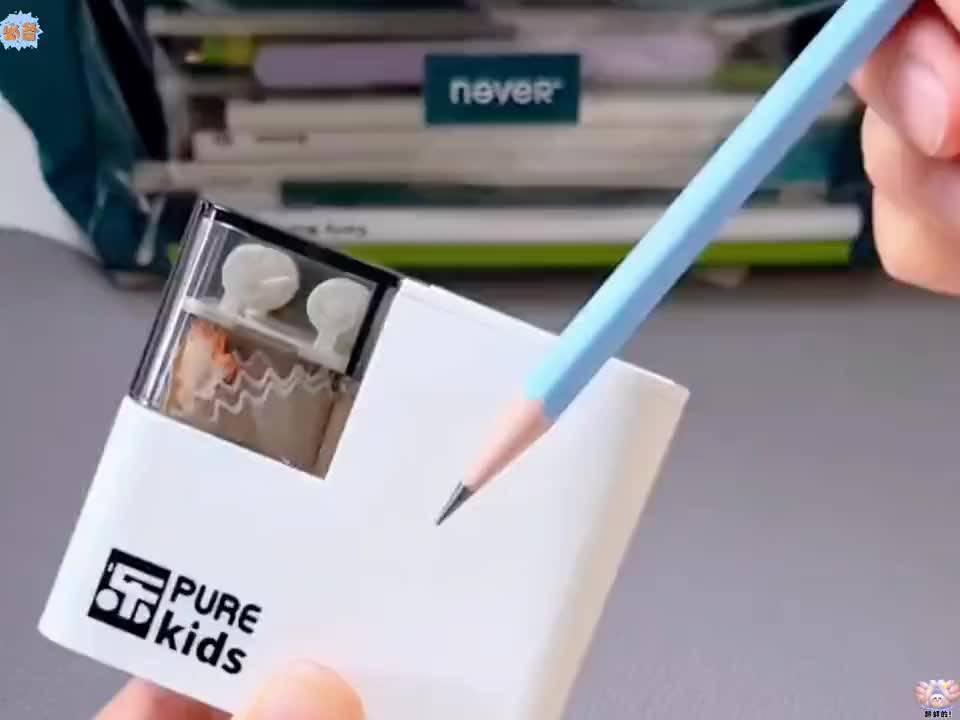 中华新出的的这款电动#卷笔刀 也太好用了!削笔丝滑流畅,几秒钟就能...