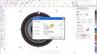cdr教程自学基础视频, CDR软件制作音响潮流插画设计