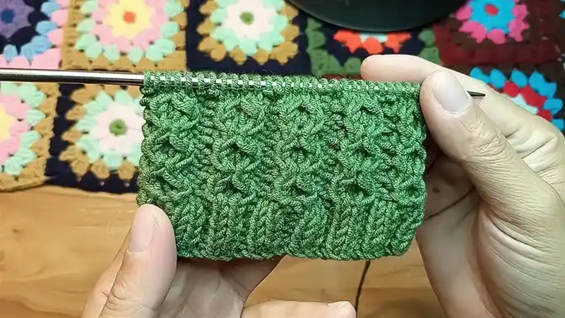 棒针纹样编织教程,简单易学
