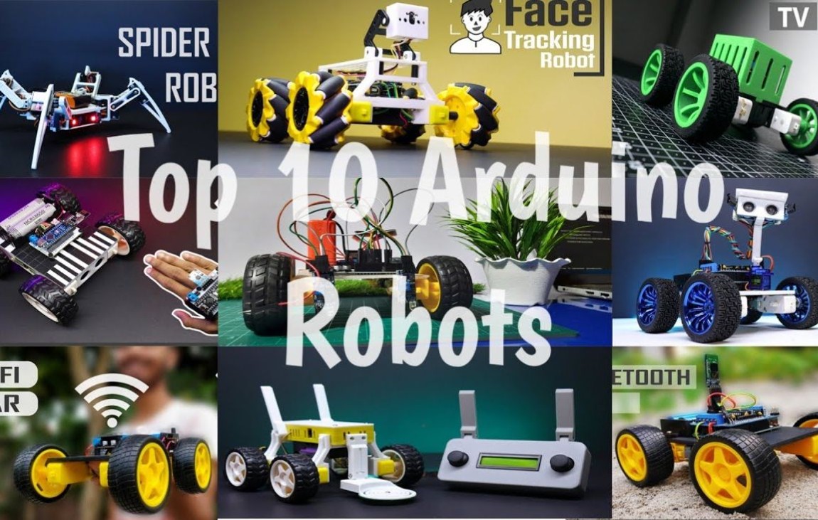 【开源合集】10个快速上手的Arduino机器人小项目
