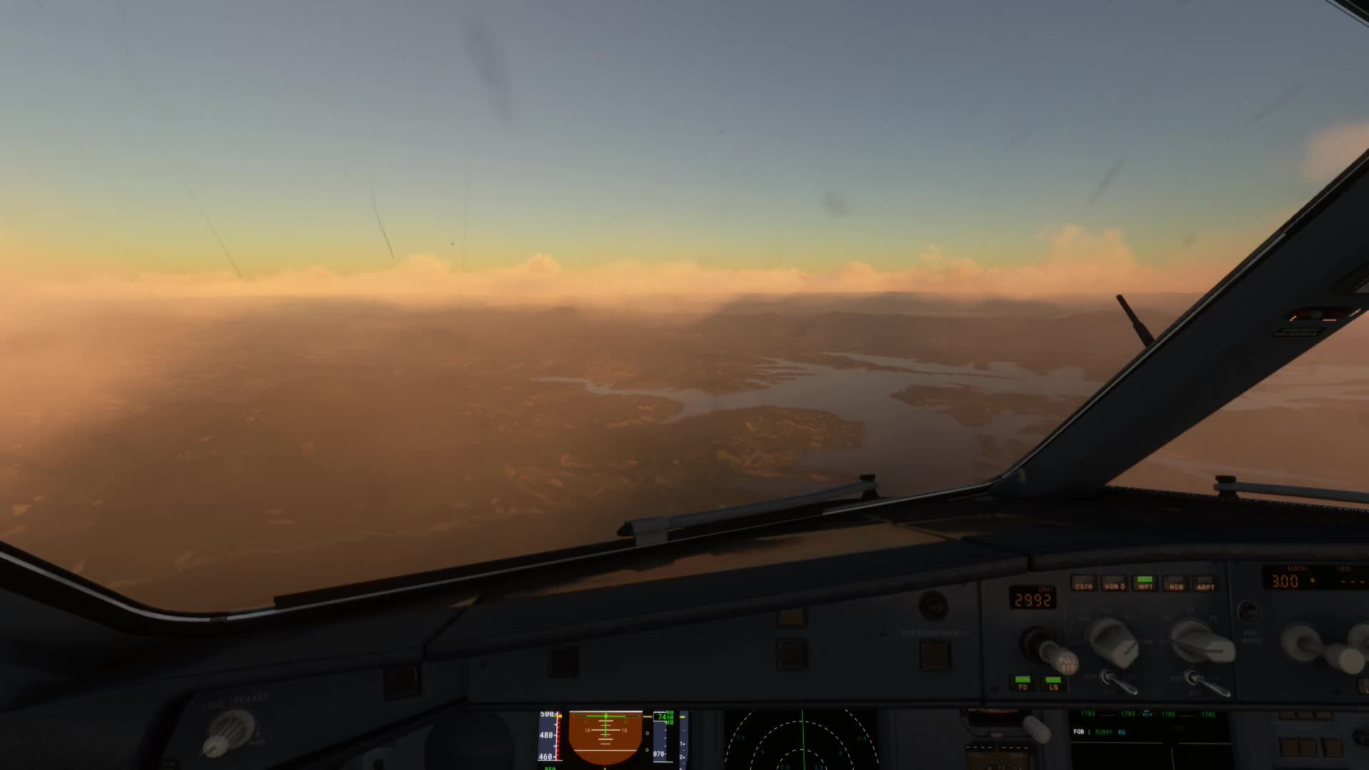 显卡温度的急剧飙升换来的是这逼真又极致的画质#微软模拟飞行 #...