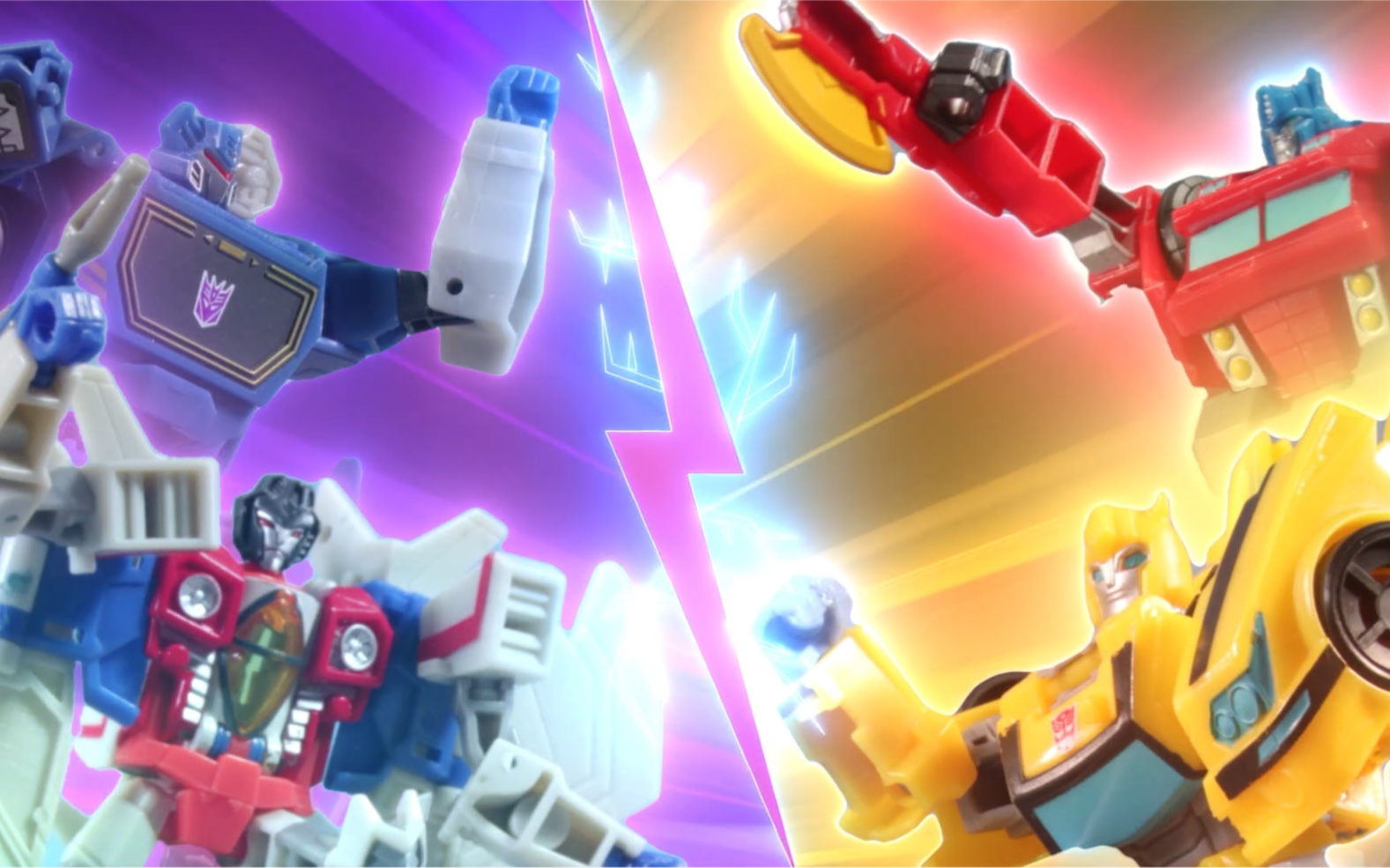 变形金刚官方定格动画《大黄蜂大战擎天柱》 [塞伯志 Cyberverse ...