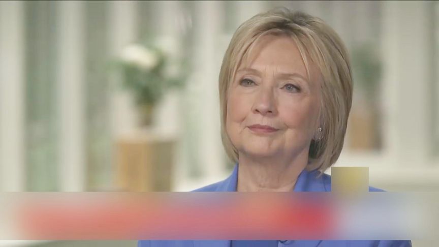 希拉里被问克林顿性丑闻急“甩锅”:怎么不管特朗普?