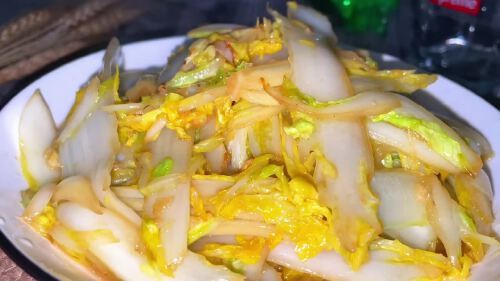 家常清炒娃娃菜,青脆爽口入味又好吃,做法特别简单!