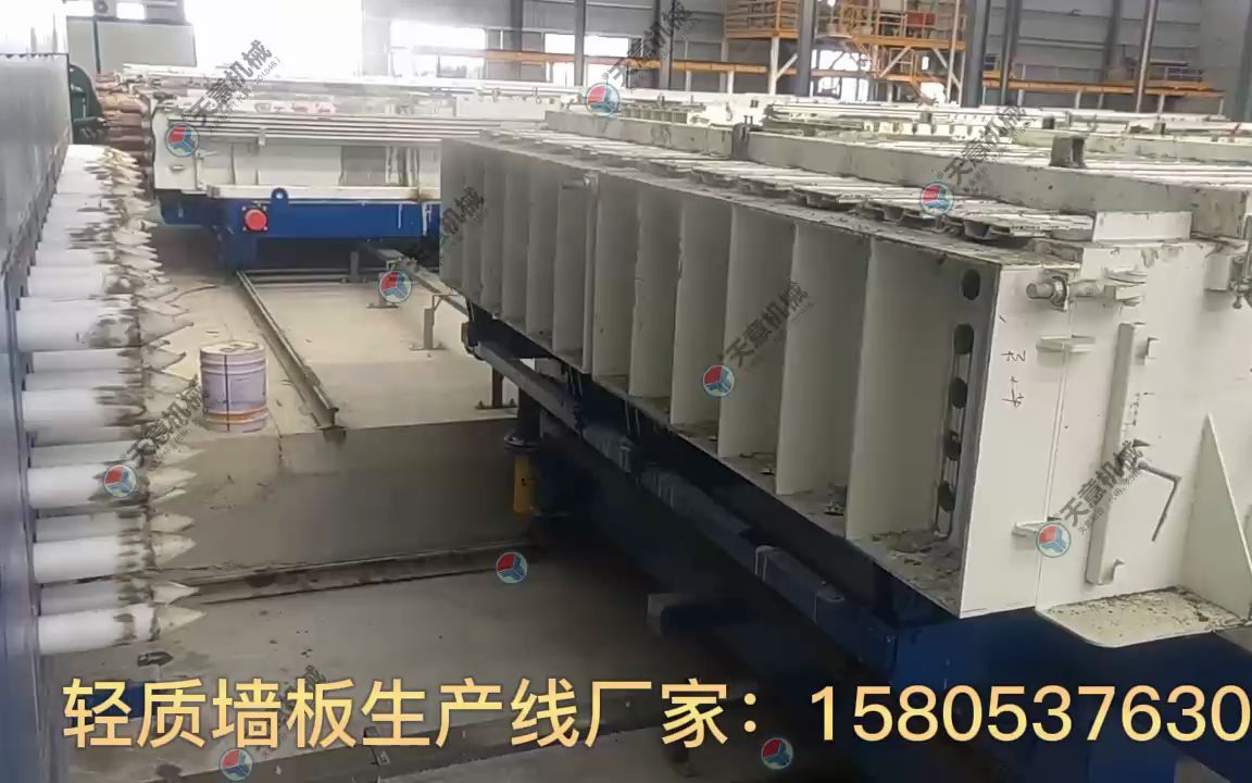 新型墙板机械,自动抽穿管陶粒墙板机设备安徽
