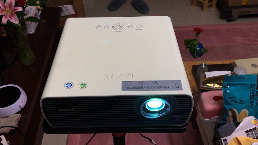 灯泡才用938小时日本SONY索尼EX121投影仪投影机