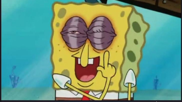 海绵宝宝微电影:又碰了一个黑眼圈、介绍搞笑的经过把大伙逗乐了