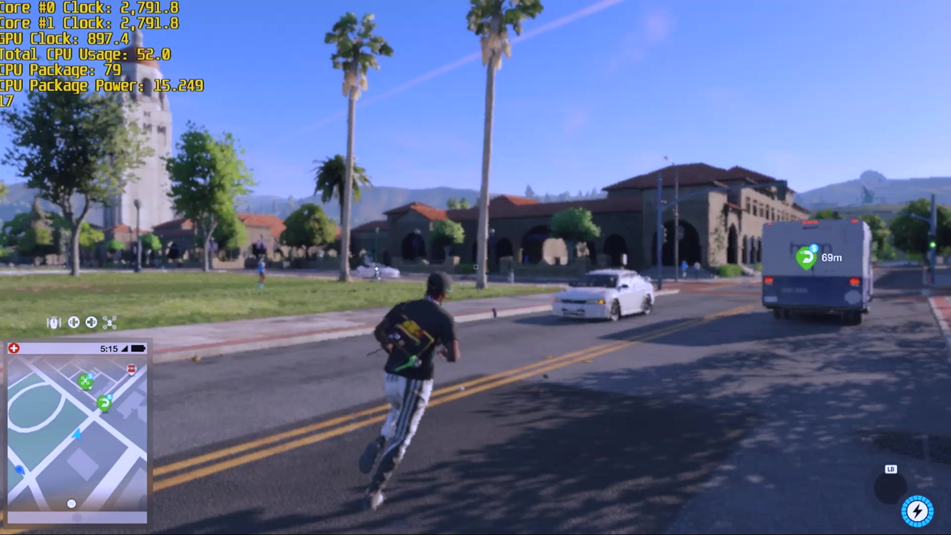 看门狗2——GPD WIN 2掌机硬改7Y54处理器挑战游戏高特效第七十九期