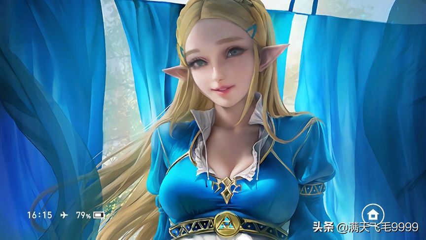 塞尔达传说旷野之息 塞尔达公主如果长这样,我也30分钟之内赶去