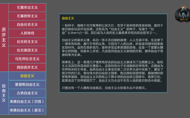 [TNO]自由主义共15种细分意识形态一览_哔哩哔哩bilibili_钢铁雄心4