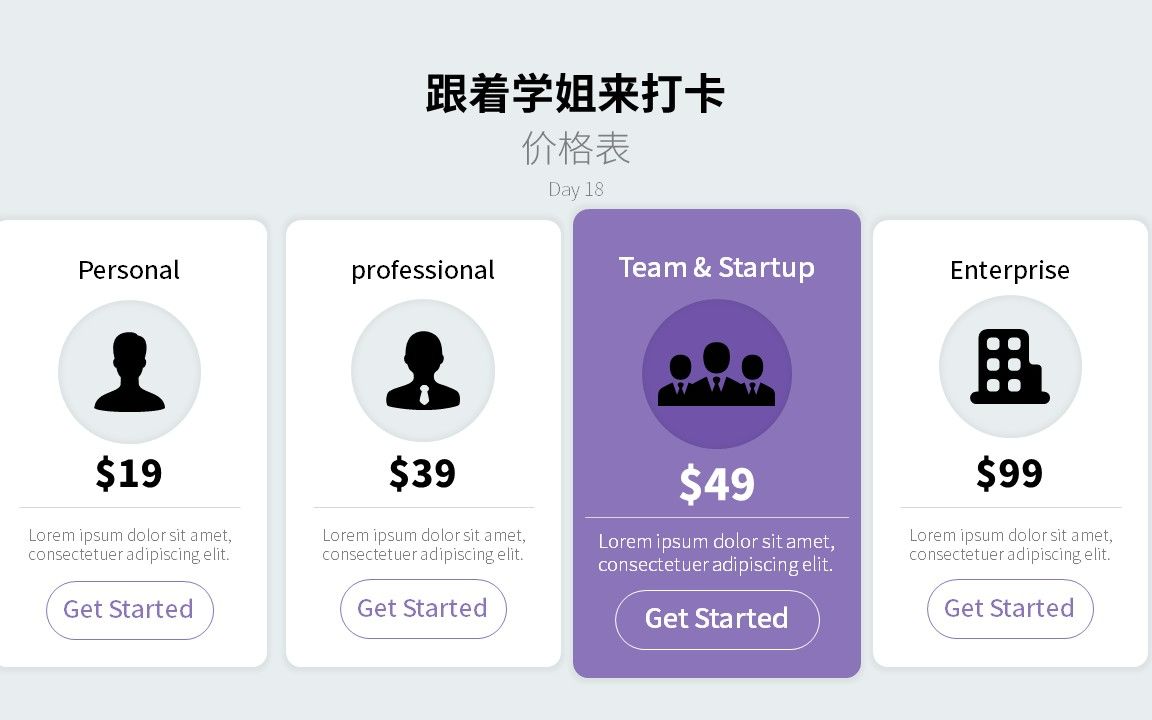PPT小技巧:价格表的做法
