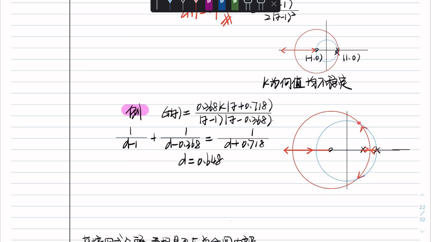 自动控制原理-第六讲-离散系统-(3.2 离散系统稳定性判别)