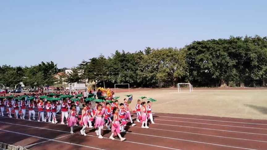 体育文化节传统文化主题入场式表演