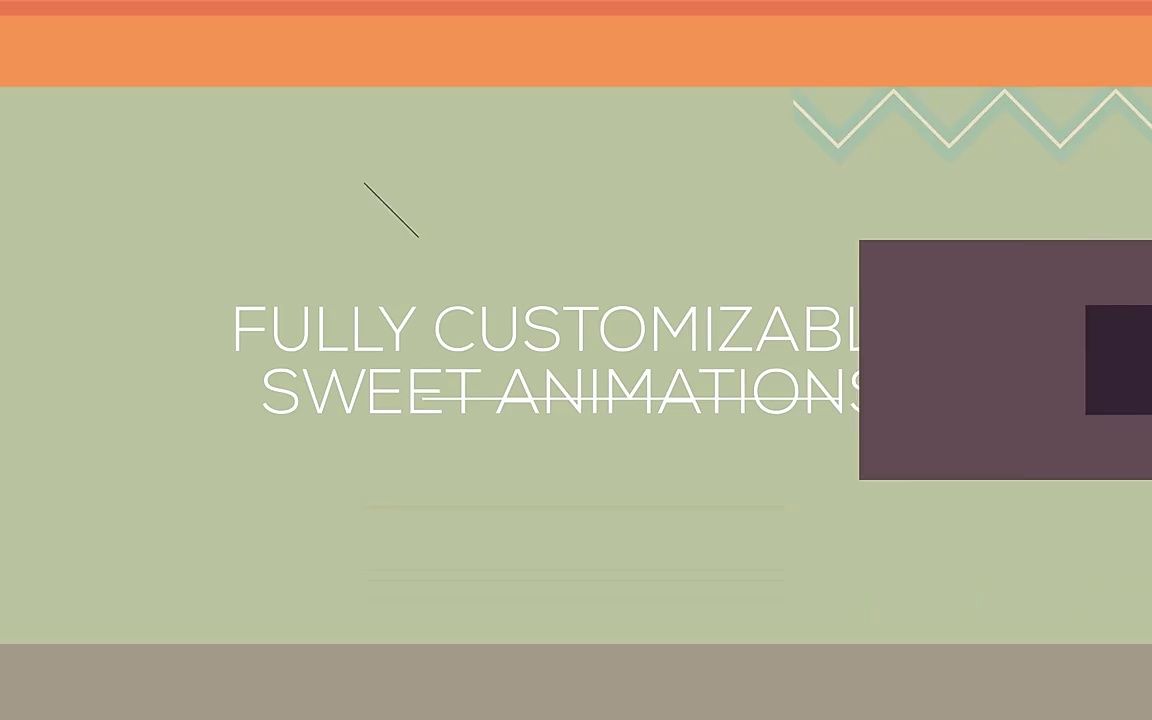 创意极简主义幻灯片AE模板