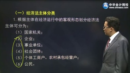 2016中级会计职称《经济法》零基础班课程