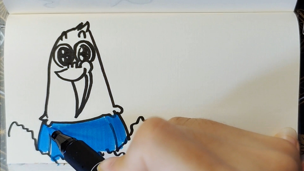 可爱的小鸟简笔画过程详细