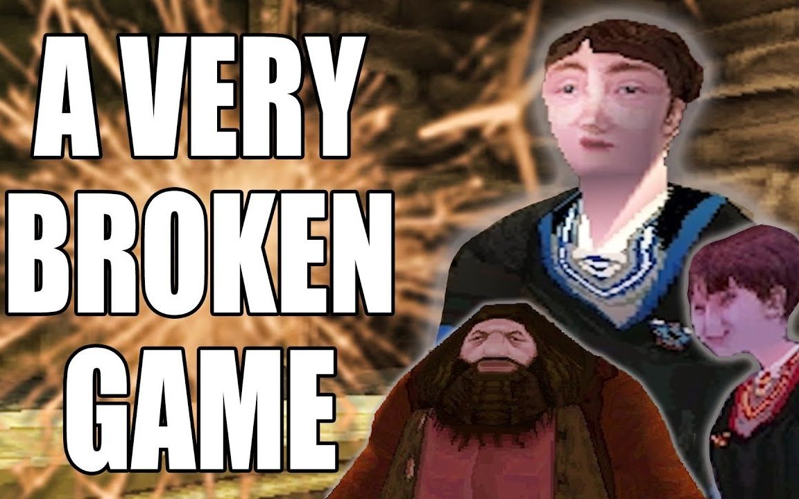 【HP游戏】画风可怕的哈利波特与魔法石PS1游戏试玩 | Call Me Kevin