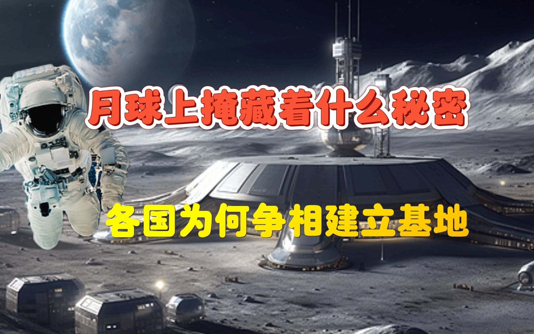探索月球的深远意义:谁控制了太空,谁就控制了地球!