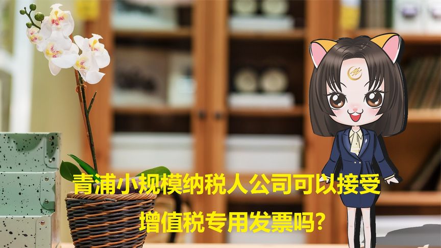 工商知识分享:青浦小规模纳税人公司可以接受增值税专用发票吗?