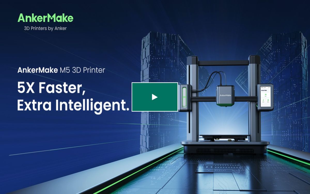Kickstarter百万美元众筹项目 | AnkerMake M5,打印速度快五倍的桌面...