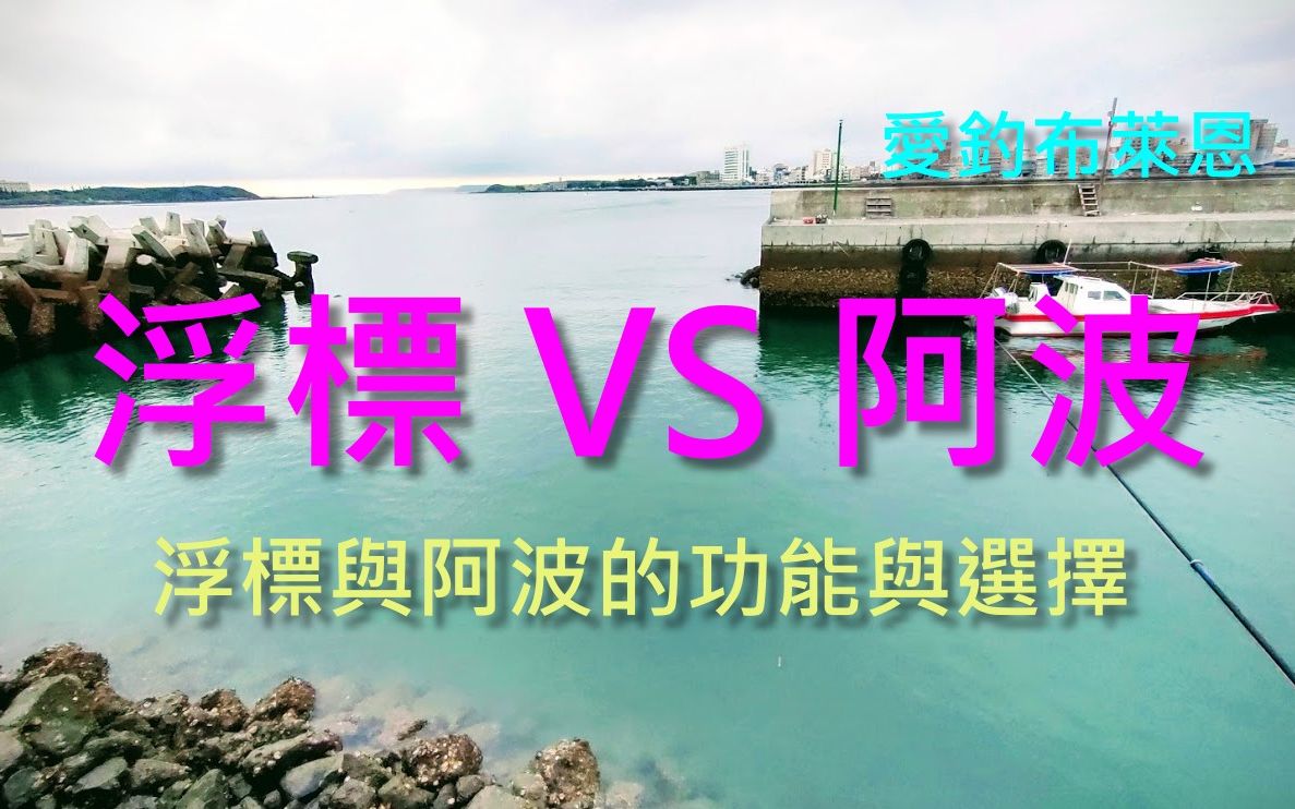 #12 浮标与阿波的功能与选择 (矶钓新手入门系列)